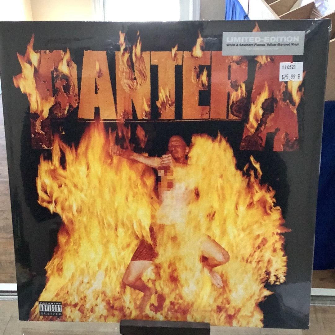 Pantera - Reinventing The Steel Marbled Yellow Vinyl – Rhinebeck Vinyl ...